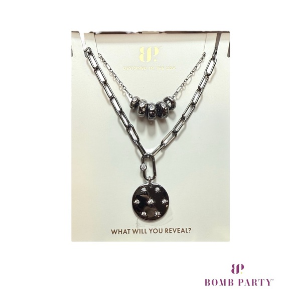 Bomb Party | Jewelry | Bomb Party Luxe Layers 225 Necklaces Wish Upon A ...